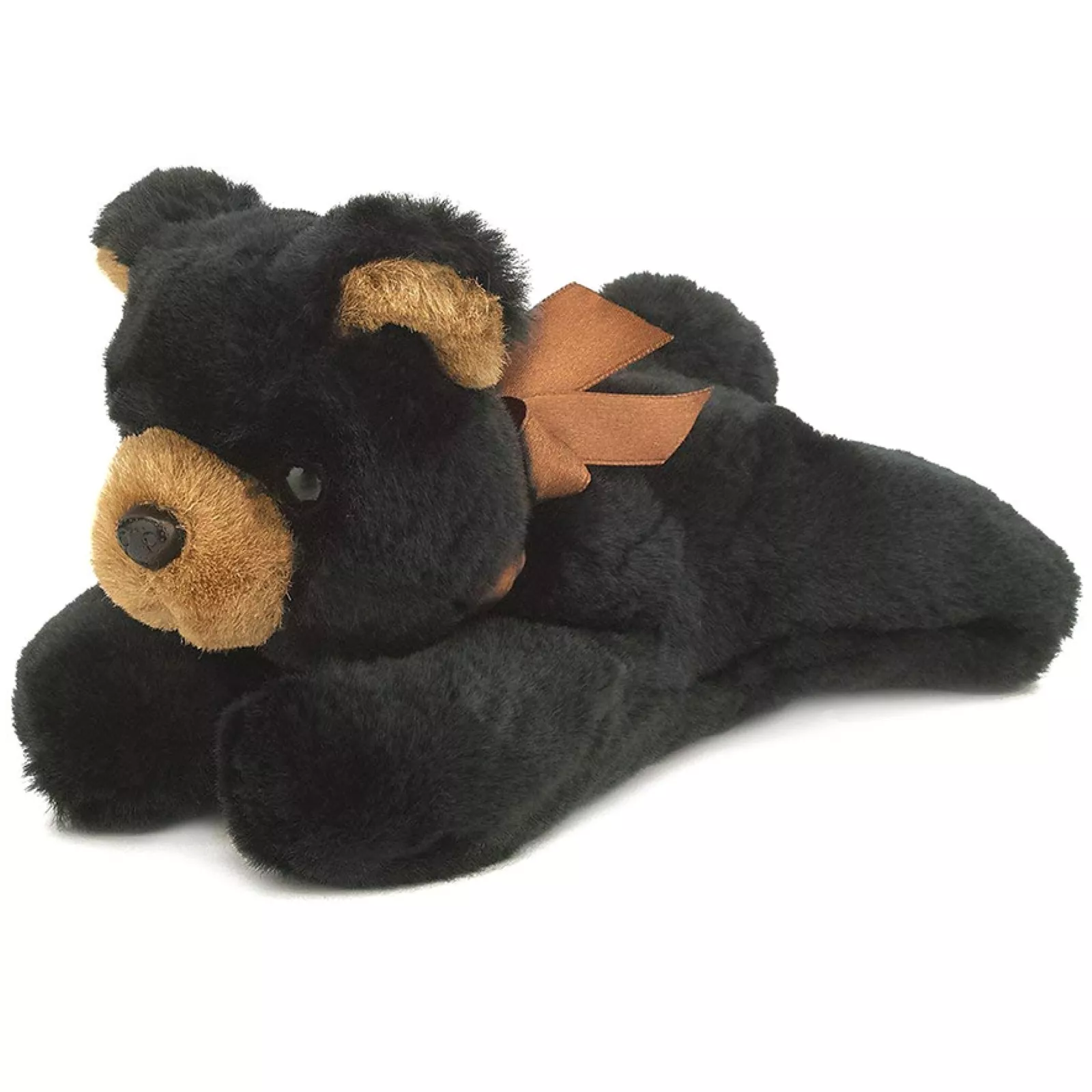 Bart Plush Toy Fluffy Stuffed Animal Cute Black Bear, 8 inch - Walmart.com