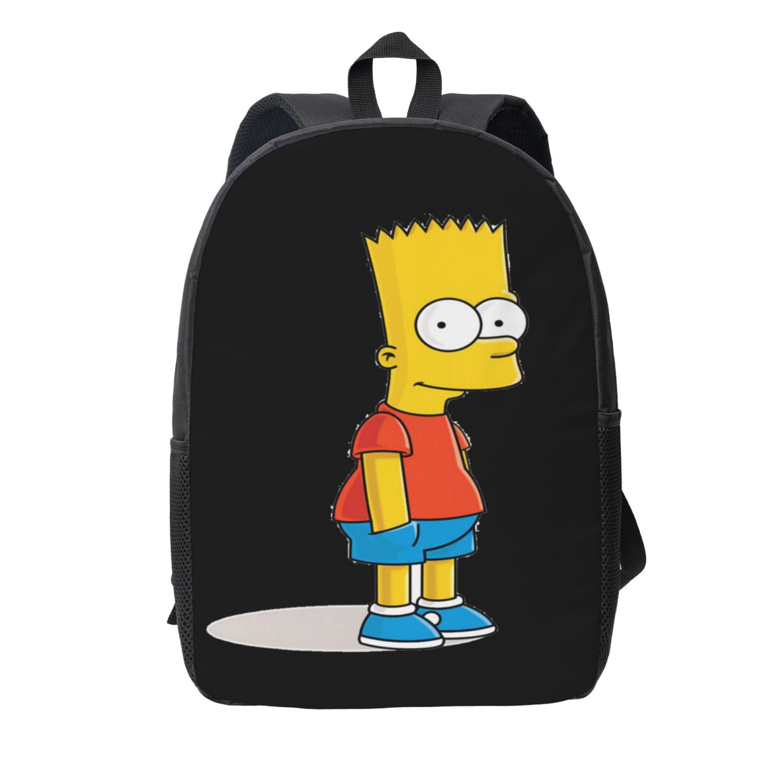 Bart Simpson Backpack Simple Lightweight Backpack Fashion Travel Backpack Laptop Backpack 17 ...