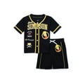 Bart Simpson Boys Baseball Jersey and Shorts Graphic Set, 2-Piece ...