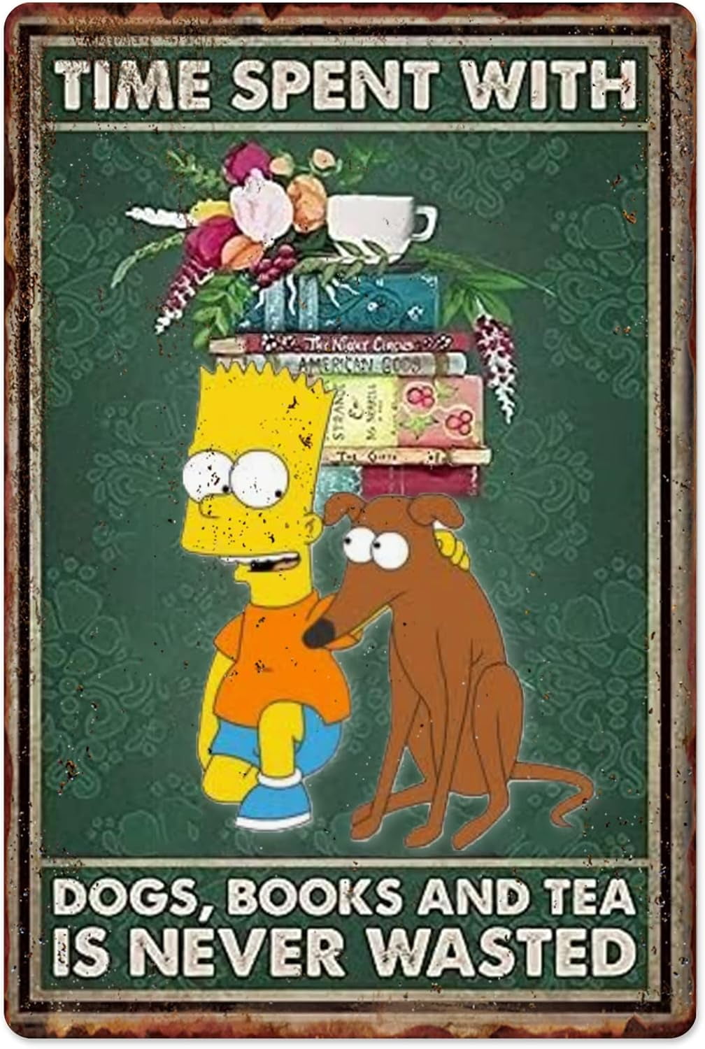 Bart Simpson And Dog Diamond Art Kits for Adults Beginners Time Spent ...