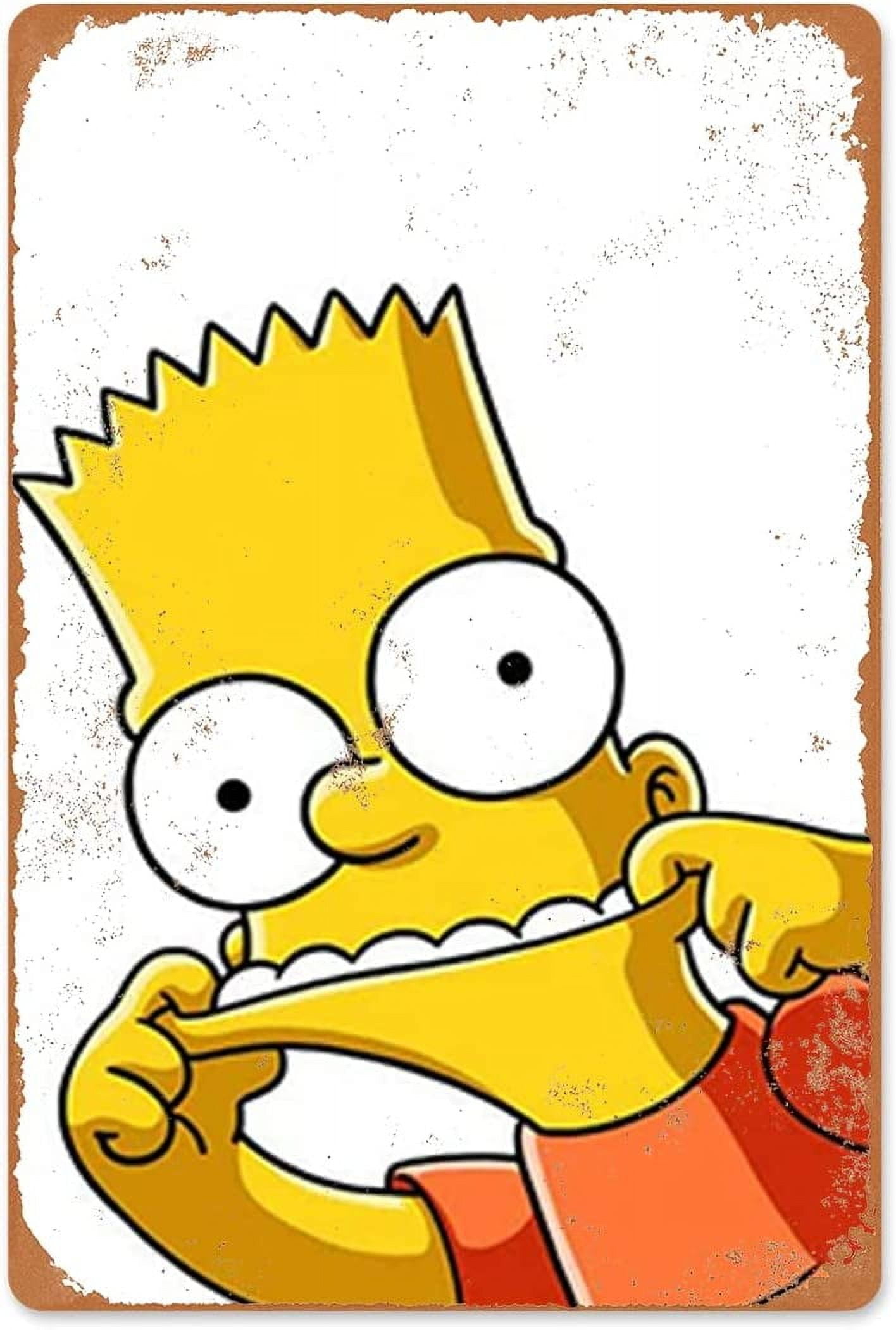 Bart Simpson Grin Diamond Painting Kits for Adults,The Simpsons Cartoon ...