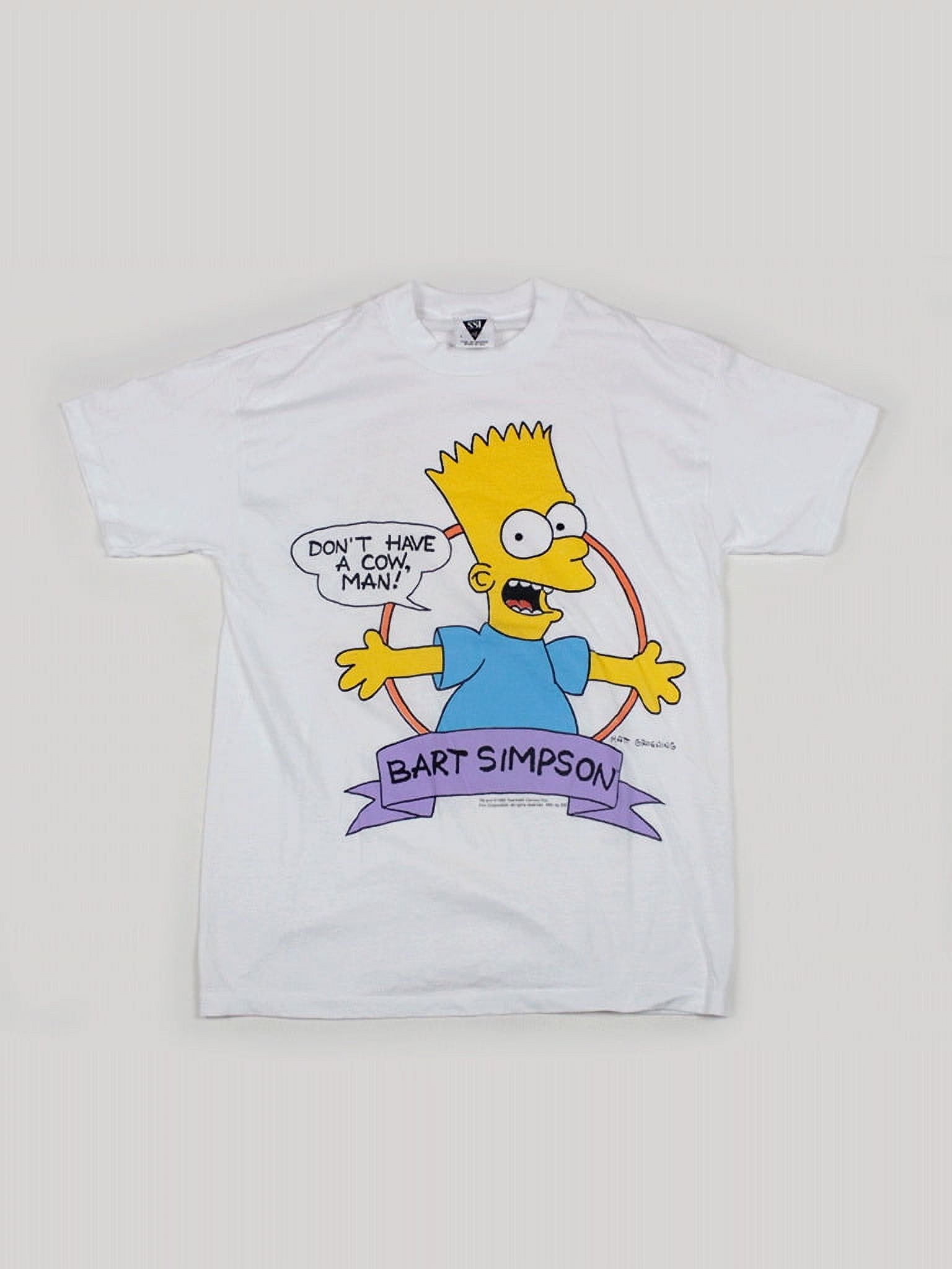 Bart Simpson Vintage T-shirt - Walmart.com