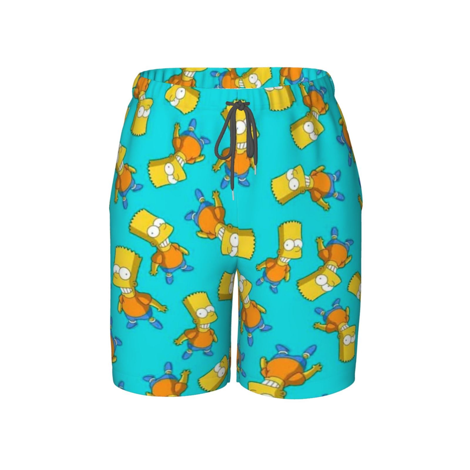 Bart The Simpsons Boy's Swim Trunks Quick Dry Teen Board Shorts ...