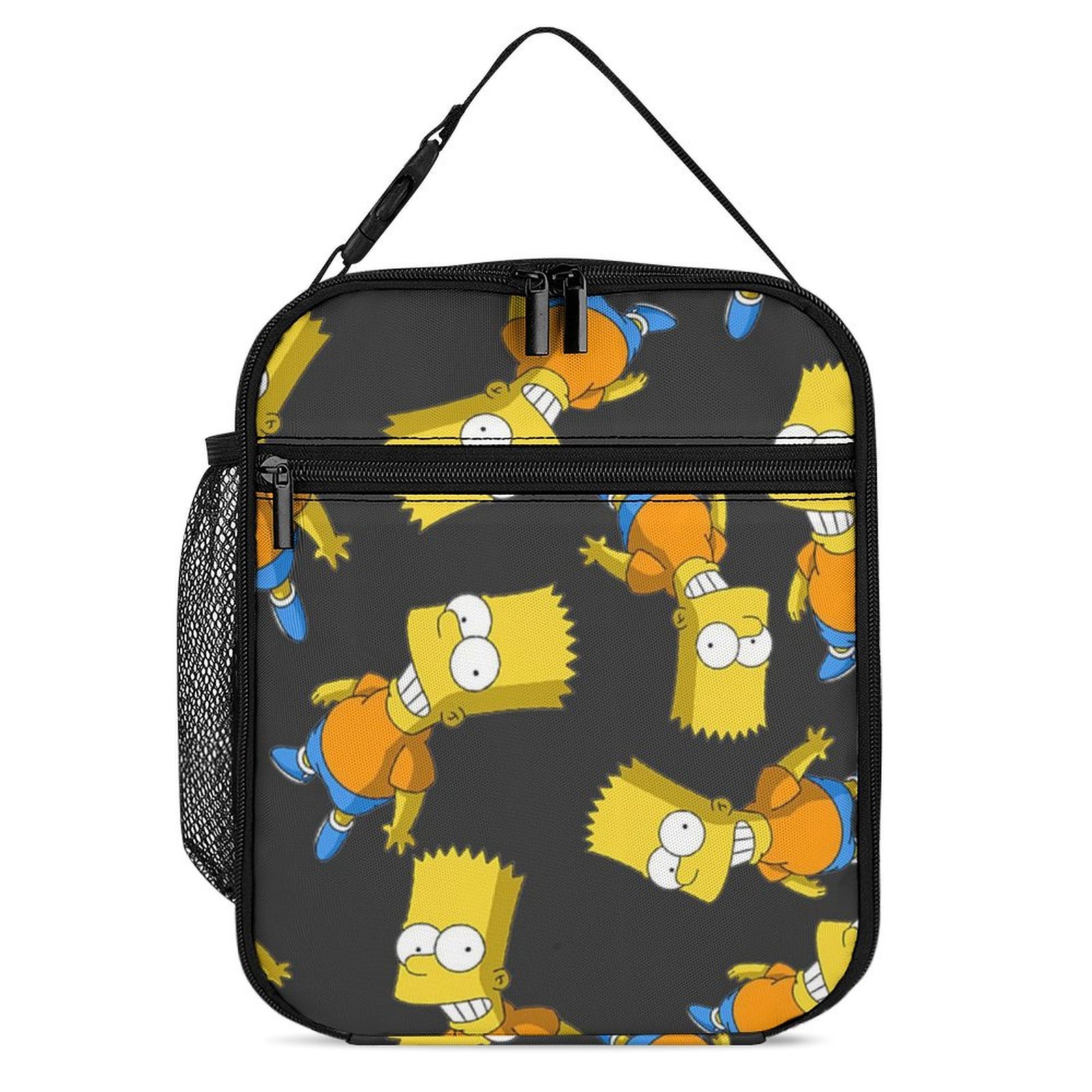 Bart The Simpsons Cartoon Portable Lunch Bag Insulated Lunchbag Cooler ...
