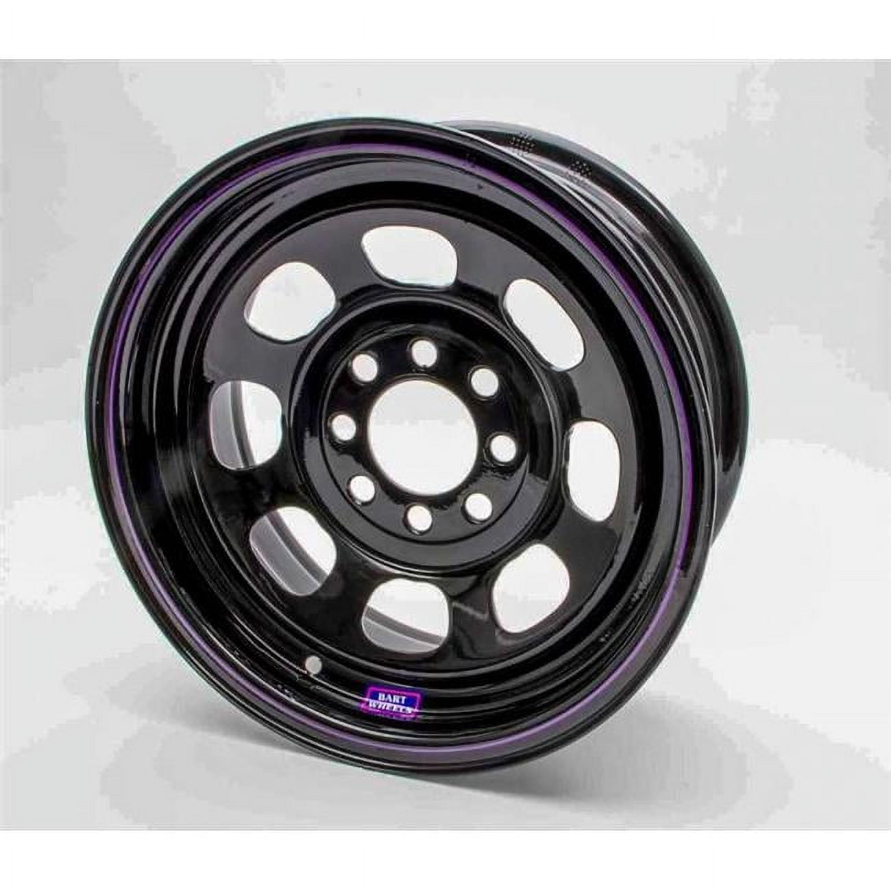 Bart Wheels 40114.07 Multi-Fit Mini Stock Wheel - Black - 14 x 7 in ...