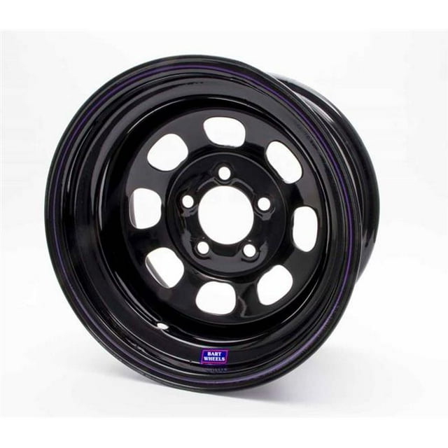Bart Wheels 5375034-5 MotorState Wheel - Black, 15x10in, 5x4.75in Bolt ...