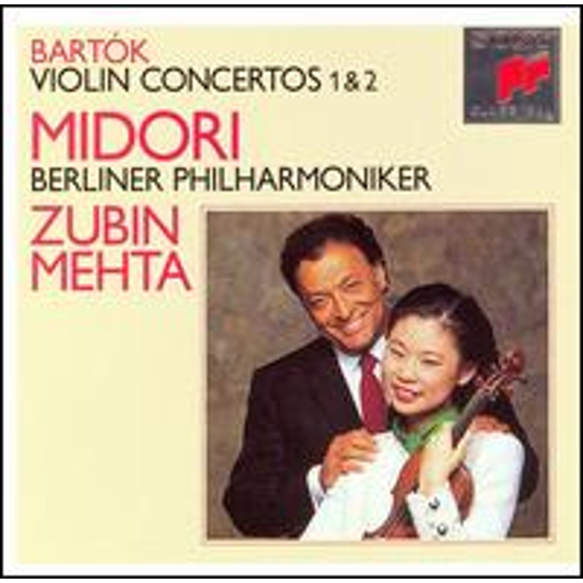 Pre-Owned Bart√≥k: Violin Concertos Nos. 1 & 2 (CD 0074644594126) by Midori (violin), Zubin ...