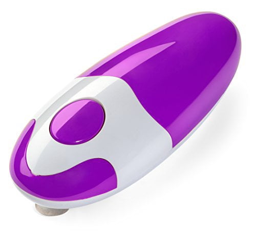 Bartelli Soft Edge Automatic Electric Can Opener - Purple - Walmart.com