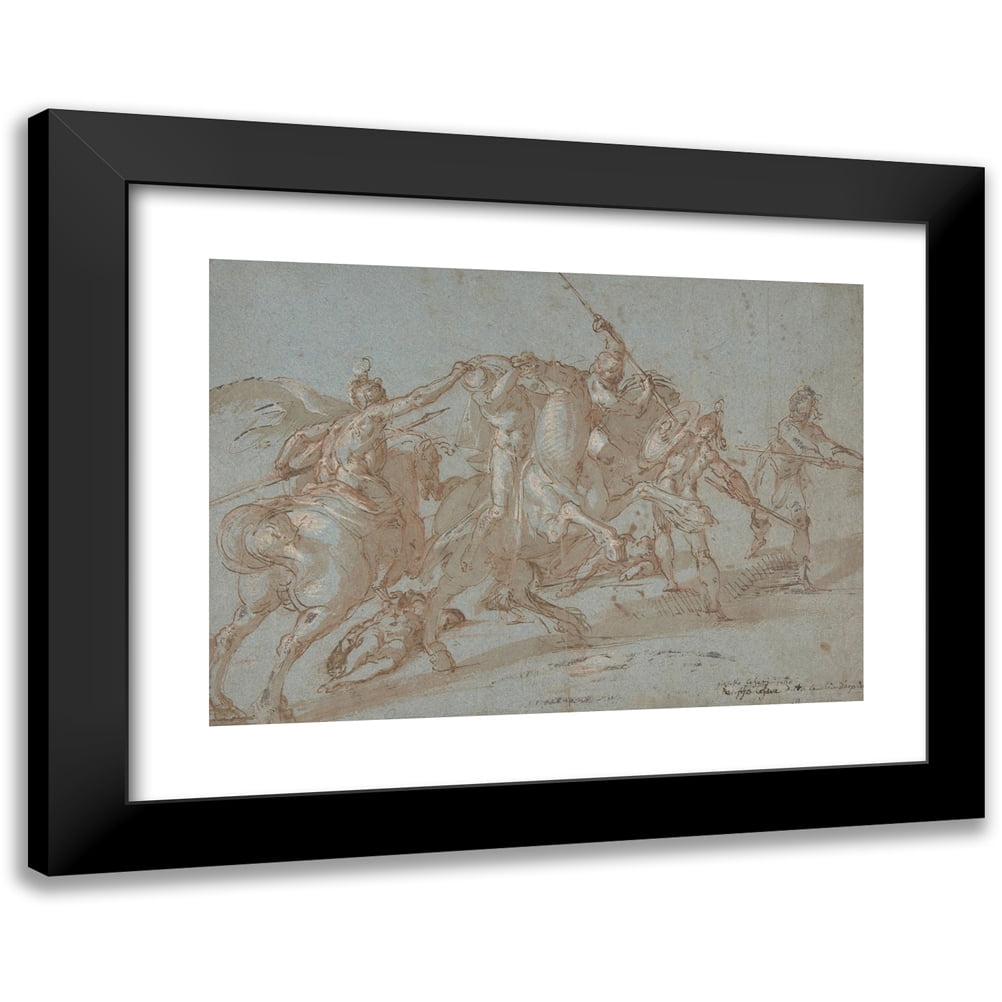 Bartholomaeus Spranger 24x18 Black Modern Framed Museum Art Print ...