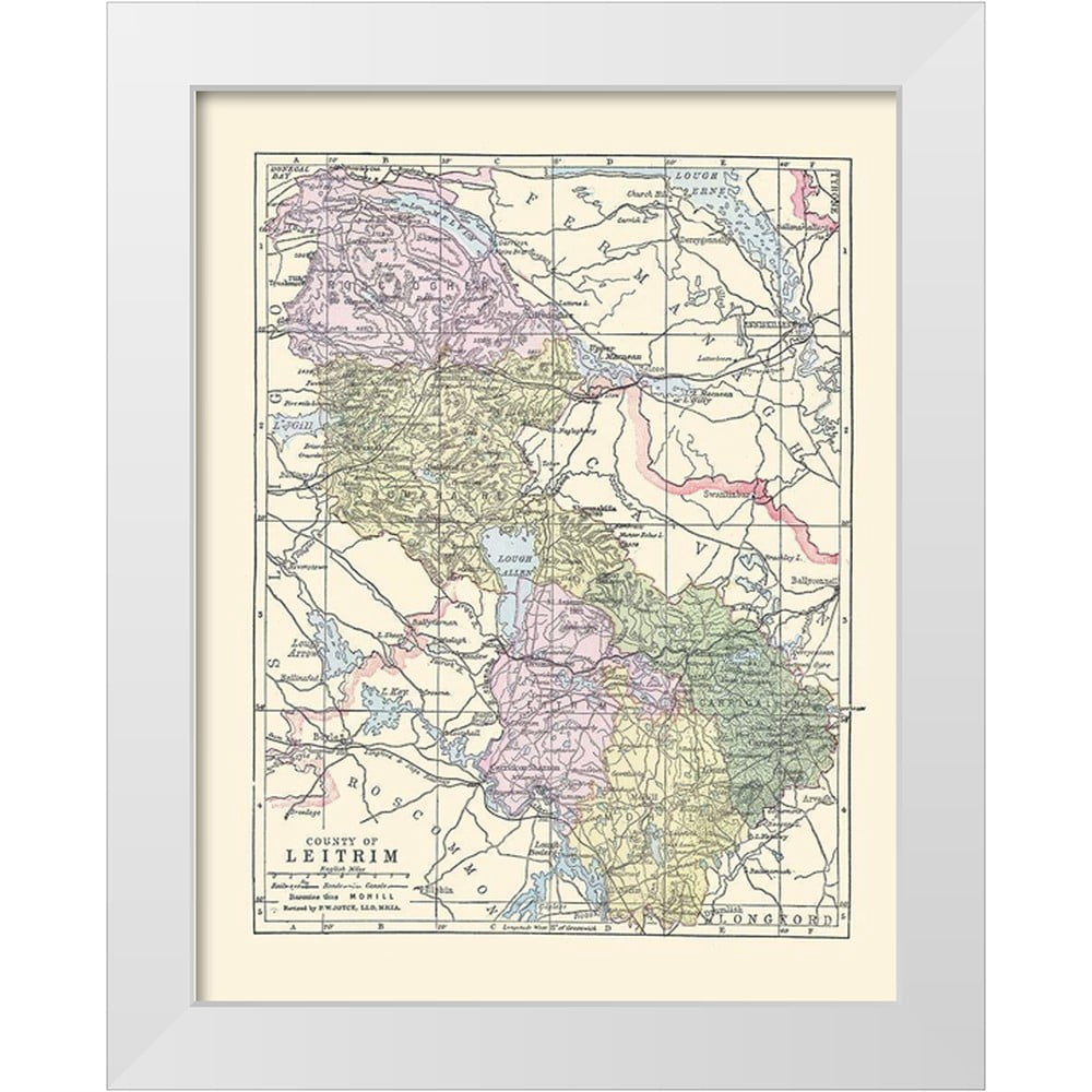 Bartholomew 12x14 White Modern Wood Framed Museum Art Print Titled ...