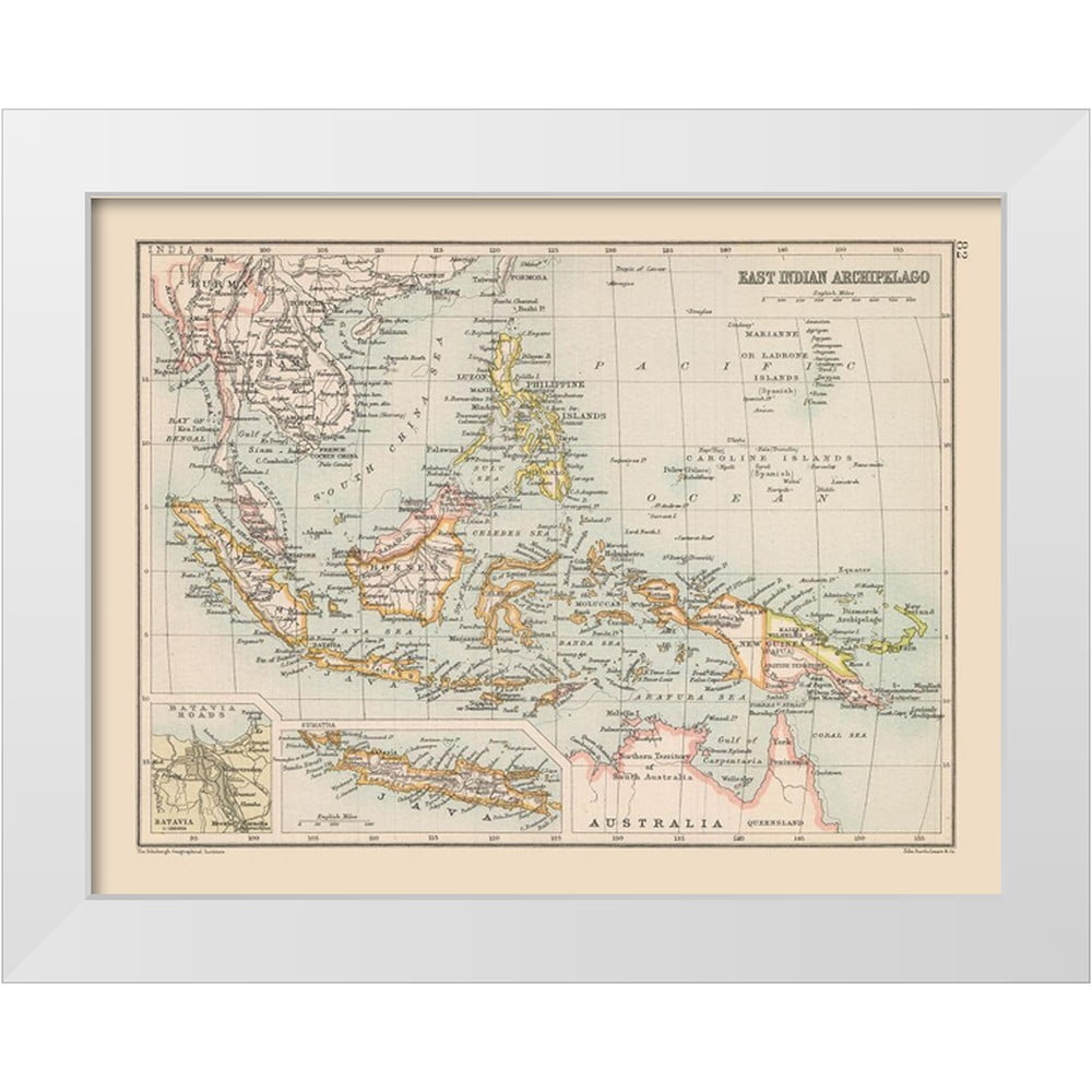 Bartholomew 14x12 White Modern Wood Framed Museum Art Print Titled ...