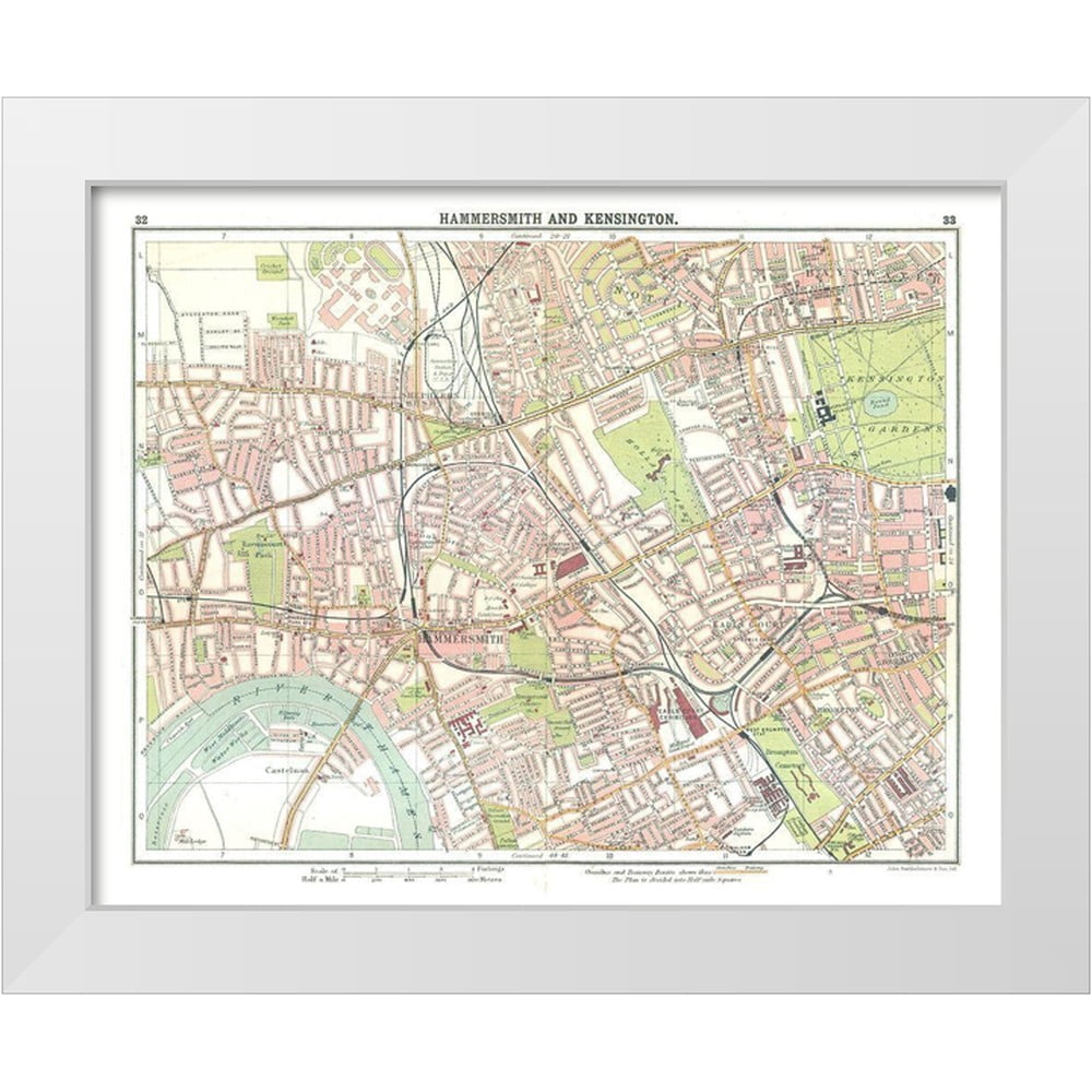 Bartholomew 14x12 White Modern Wood Framed Museum Art Print Titled ...