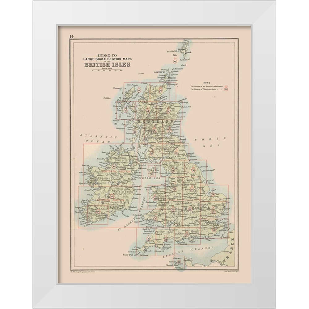 Bartholomew 15x18 White Modern Wood Framed Museum Art Print Titled ...