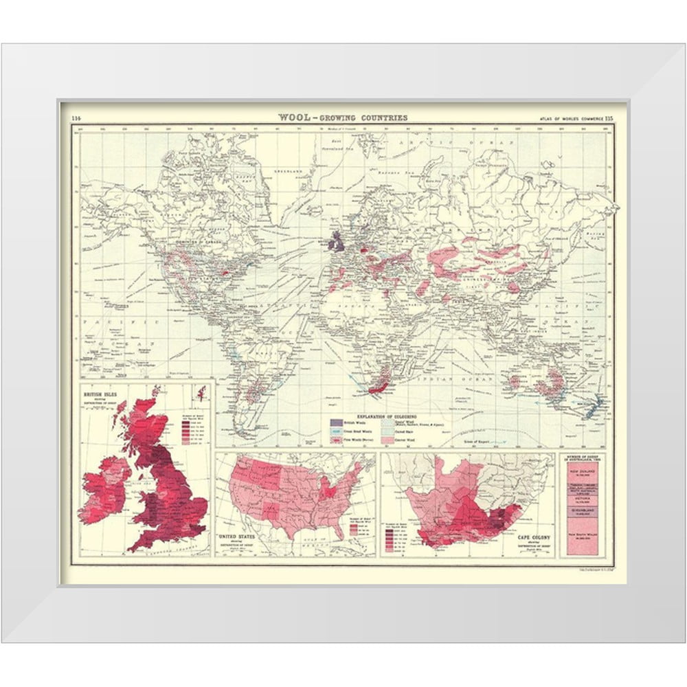 Bartholomew 17x15 White Modern Wood Framed Museum Art Print Titled ...