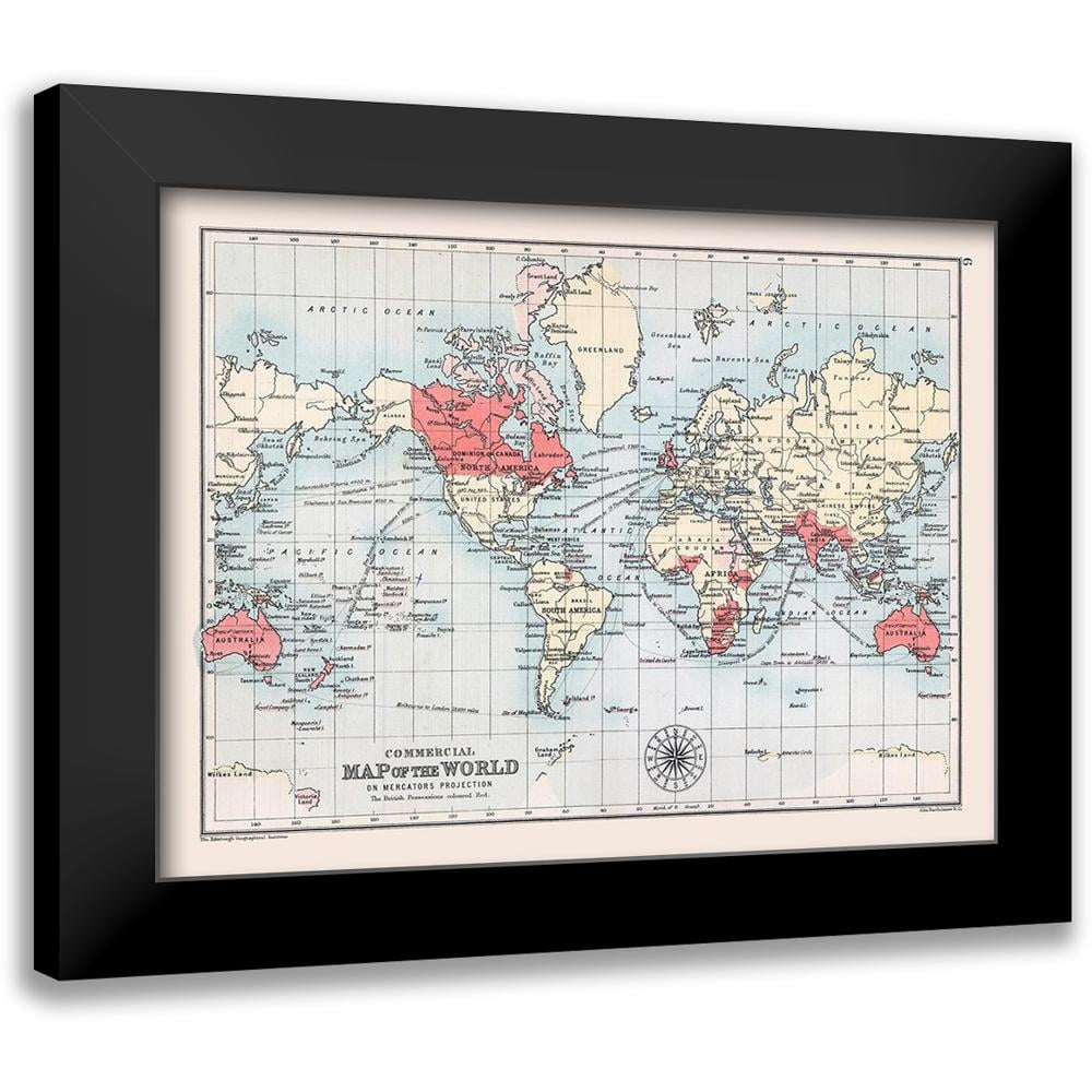 Bartholomew 18x15 Black Modern Framed Museum Art Print Titled ...