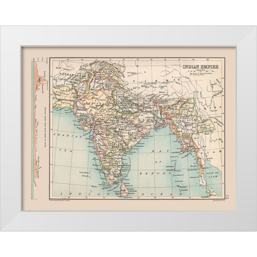 Bartholomew 18x15 White Modern Wood Framed Museum Art Print Titled ...