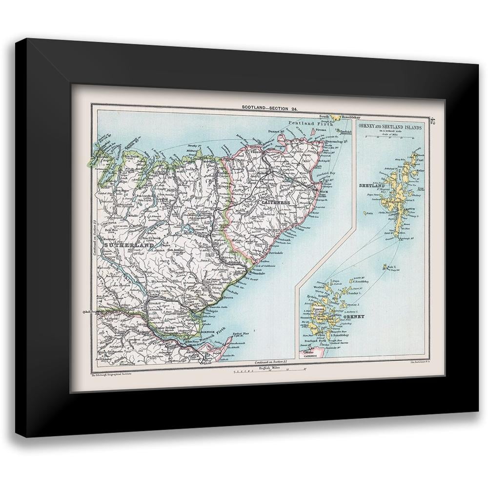 Bartholomew 24x19 Black Modern Framed Museum Art Print Titled ...