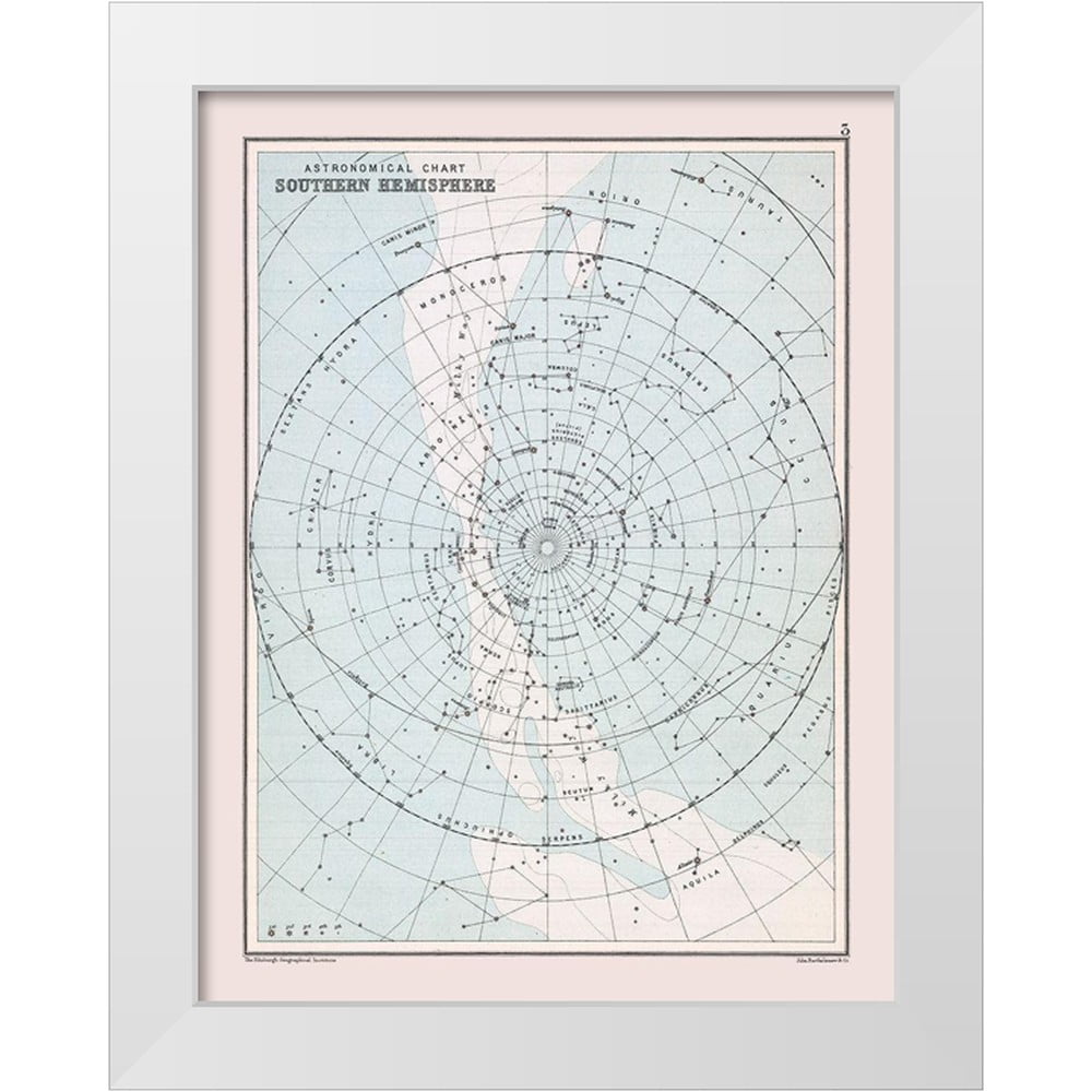 Bartholomew 25x32 White Modern Wood Framed Museum Art Print Titled ...