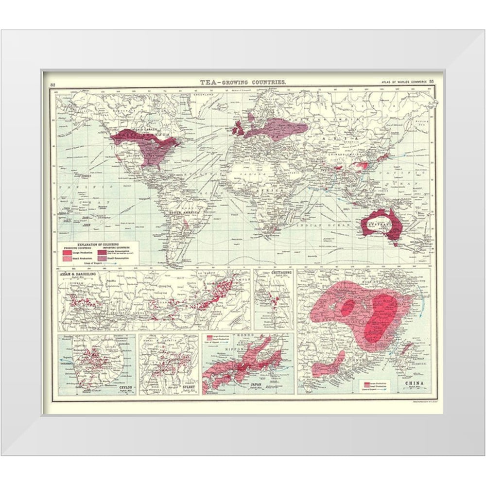 Bartholomew 30x26 White Modern Wood Framed Museum Art Print Titled ...