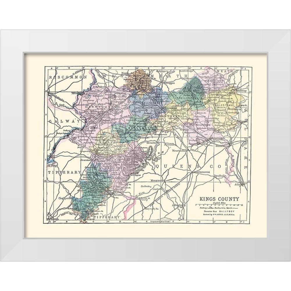 Bartholomew 32x25 White Modern Wood Framed Museum Art Print Titled ...