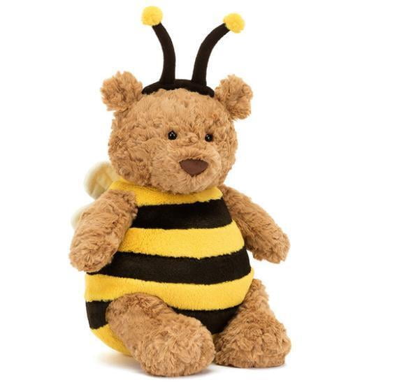 Bartholomew Bear 'Bumblebee' Plush Toy Bear Bee Soft Stuffed Doll ...