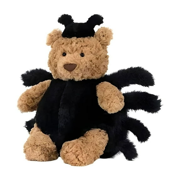 Bartholomew Bear 'spider' Plush Stuffed Animal, Spider-Themed Teddy ...