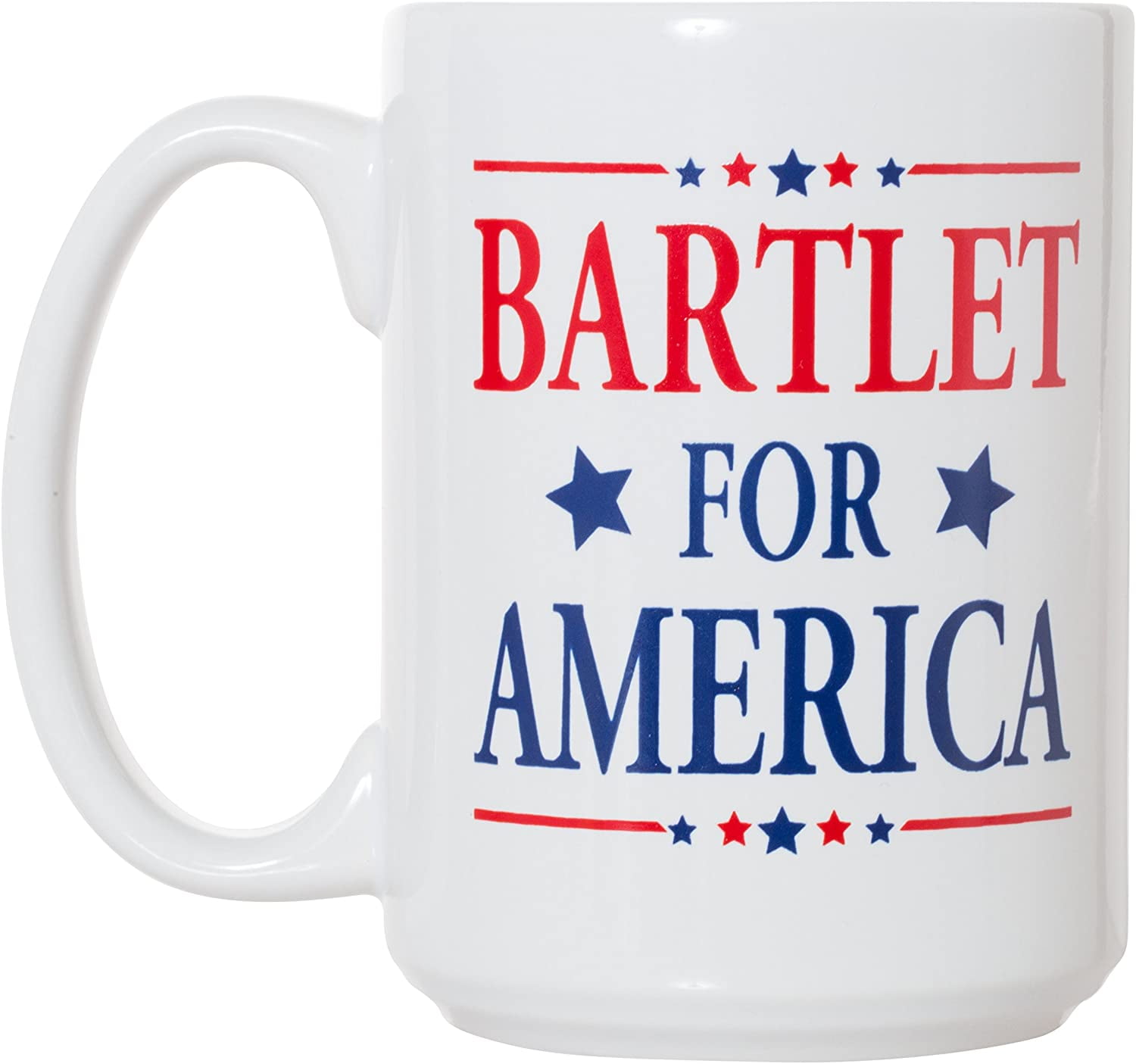 Bartlet for America Campaign Mug - 15oz Deluxe Double-Sided Coffee Tea ...
