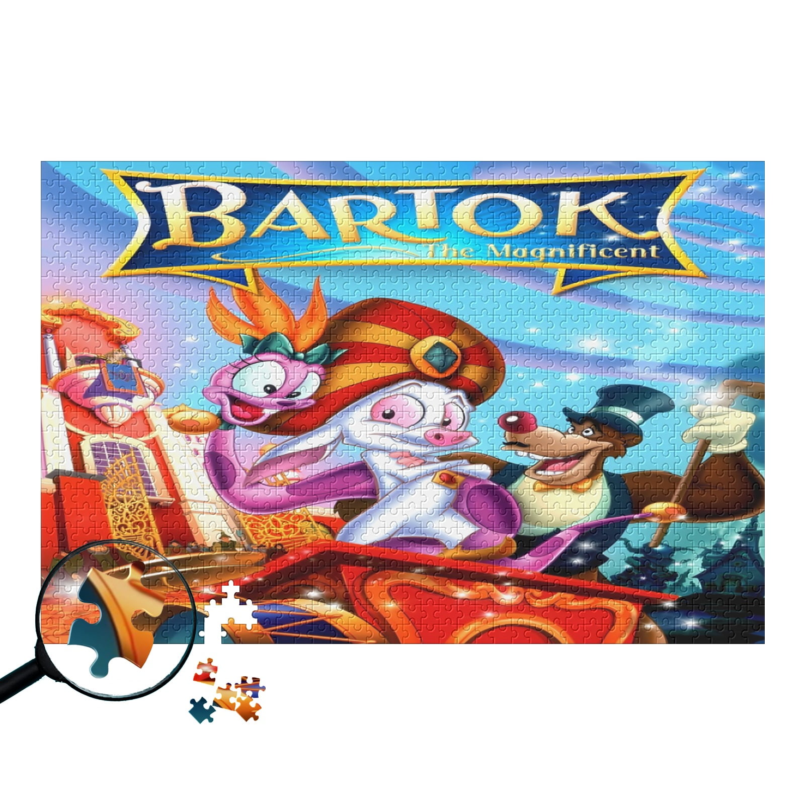 Bartok the Magnificent Wooden Jigsaw Puzzle.300 Pieces - Walmart.com