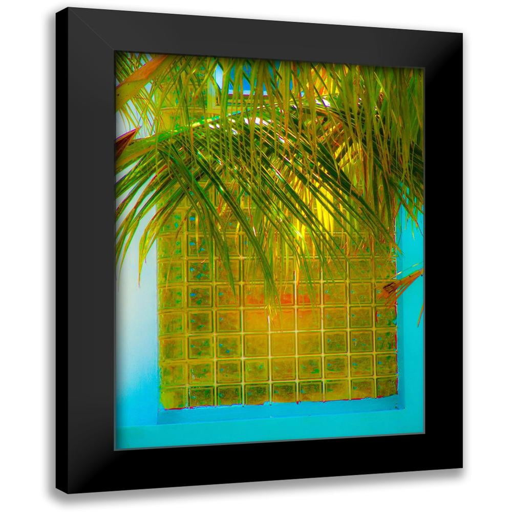 Bartola 12x14 Black Modern Framed Museum Art Print Titled - Blocks ...