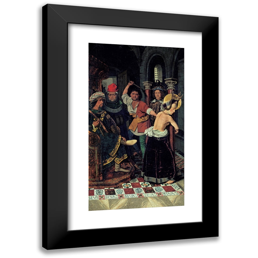 Bartolomé Bermejo 10x14 Black Modern Framed Museum Art Print Titled ...