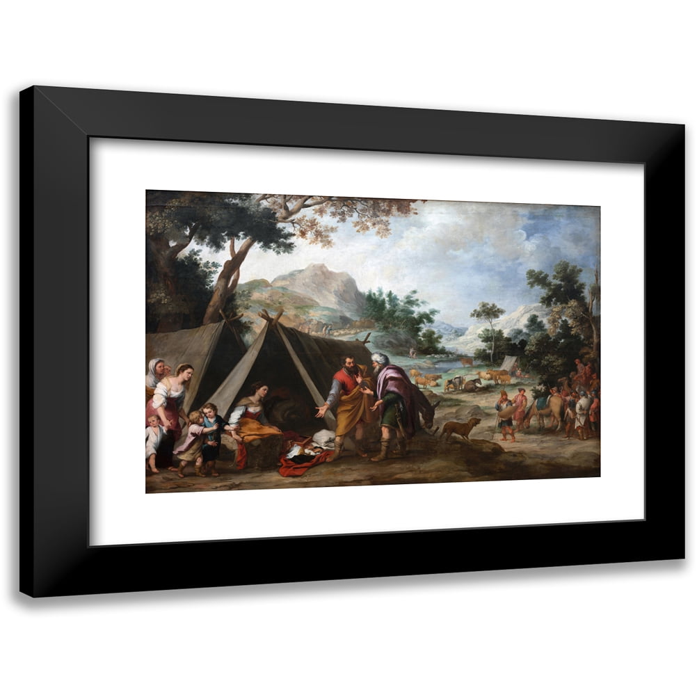 Bartolomé Estebán Murillo 18x13 Black Modern Framed Museum Art Print ...
