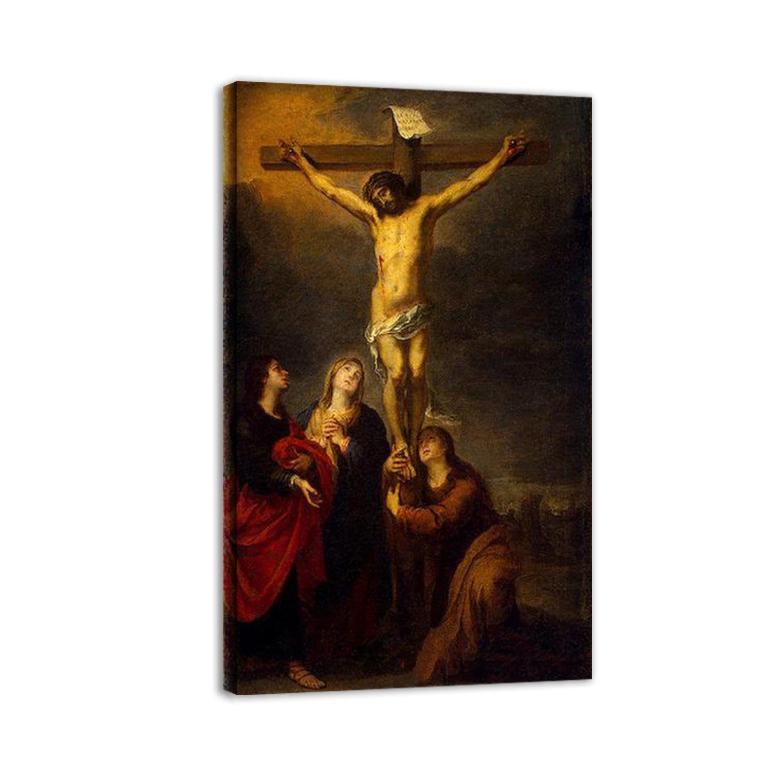 Bartolomé Esteban Murillo Poster and Print on Canvas- Crucifixion ...