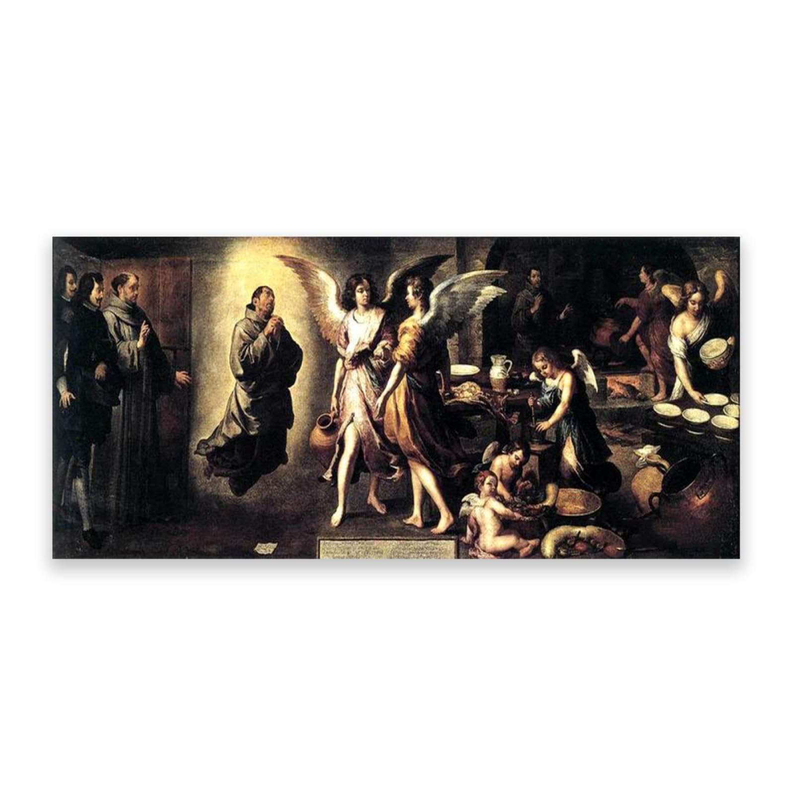Bartolomé Esteban Murillo Poster and Print on Canvas- Kitchen- Famous ...