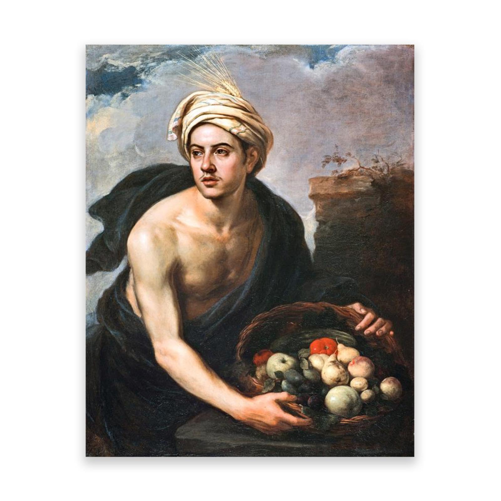 Bartolomé Esteban Murillo Poster and Print on Canvas- Young Man- Famous ...