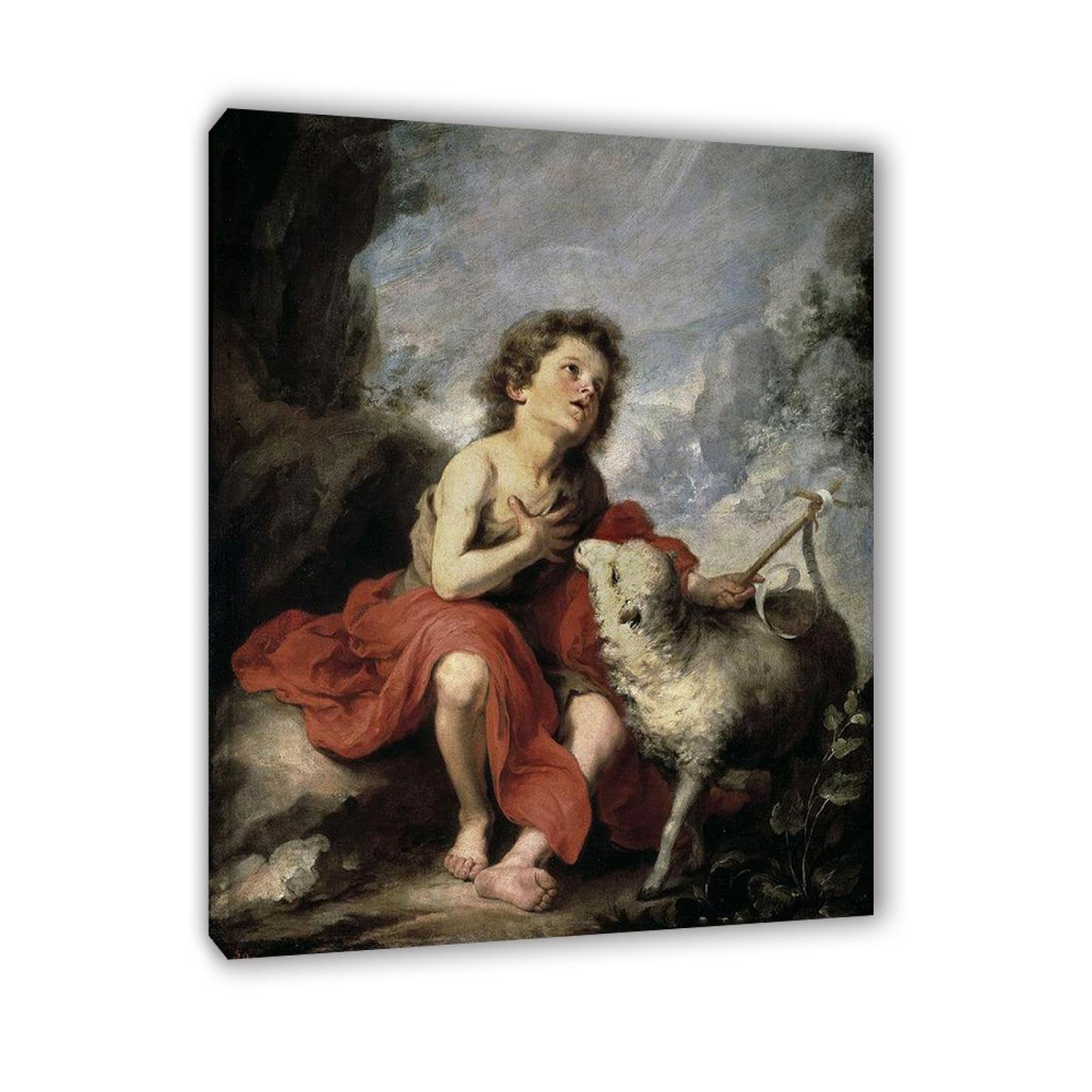 Bartolomé Esteban Murillo Poster and Print on Canvas- a Boy- Famous ...