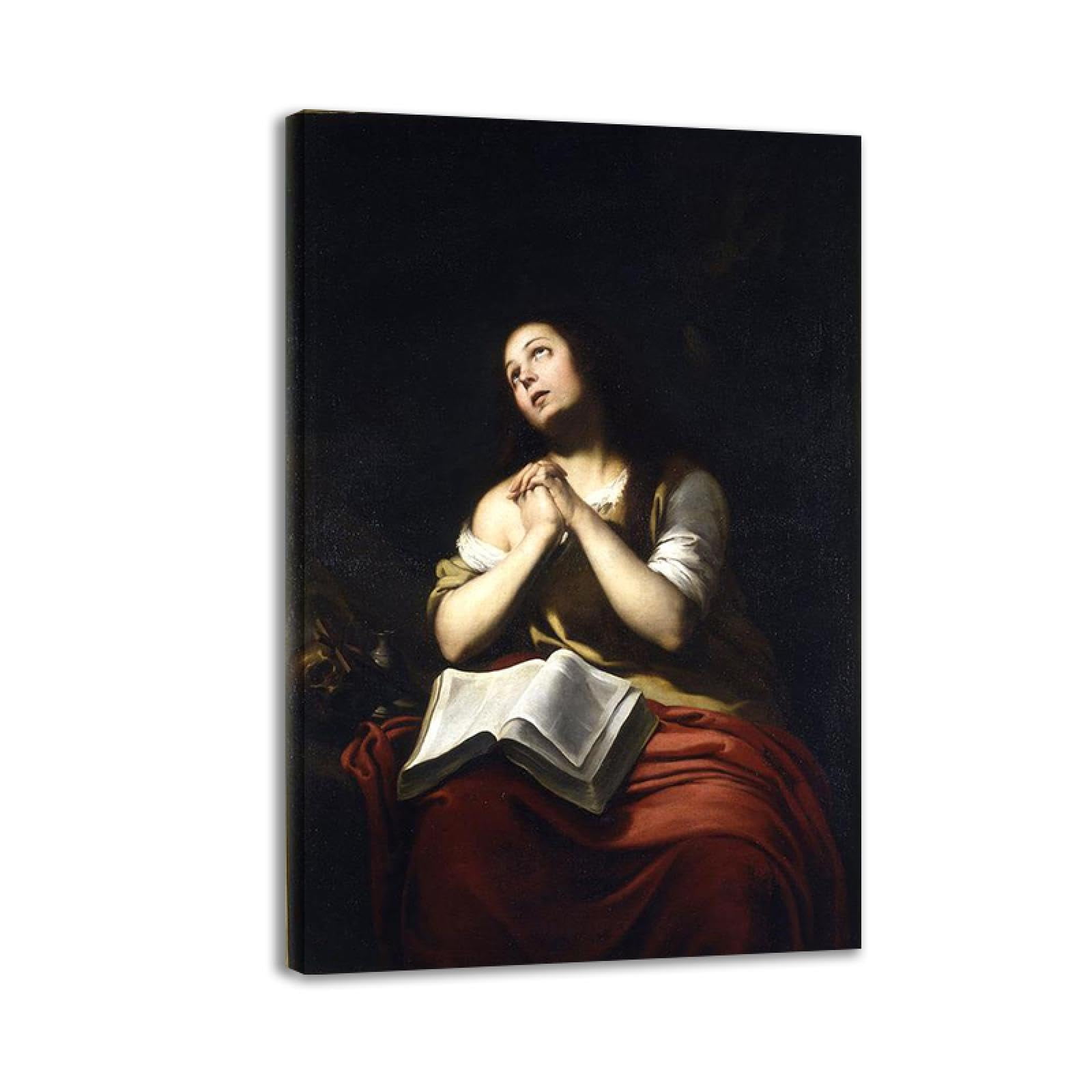 Bartolomé Esteban Murillo Poster and Print on Canvas- woman- Famous ...