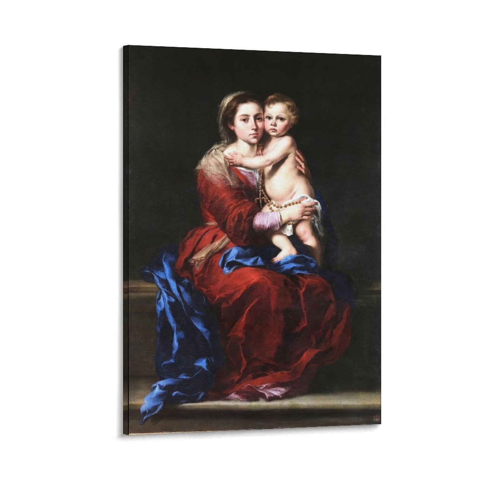 Bartolomé Esteban Murillo 《The Virgin of The Rosary》 Wall Art Poster ...