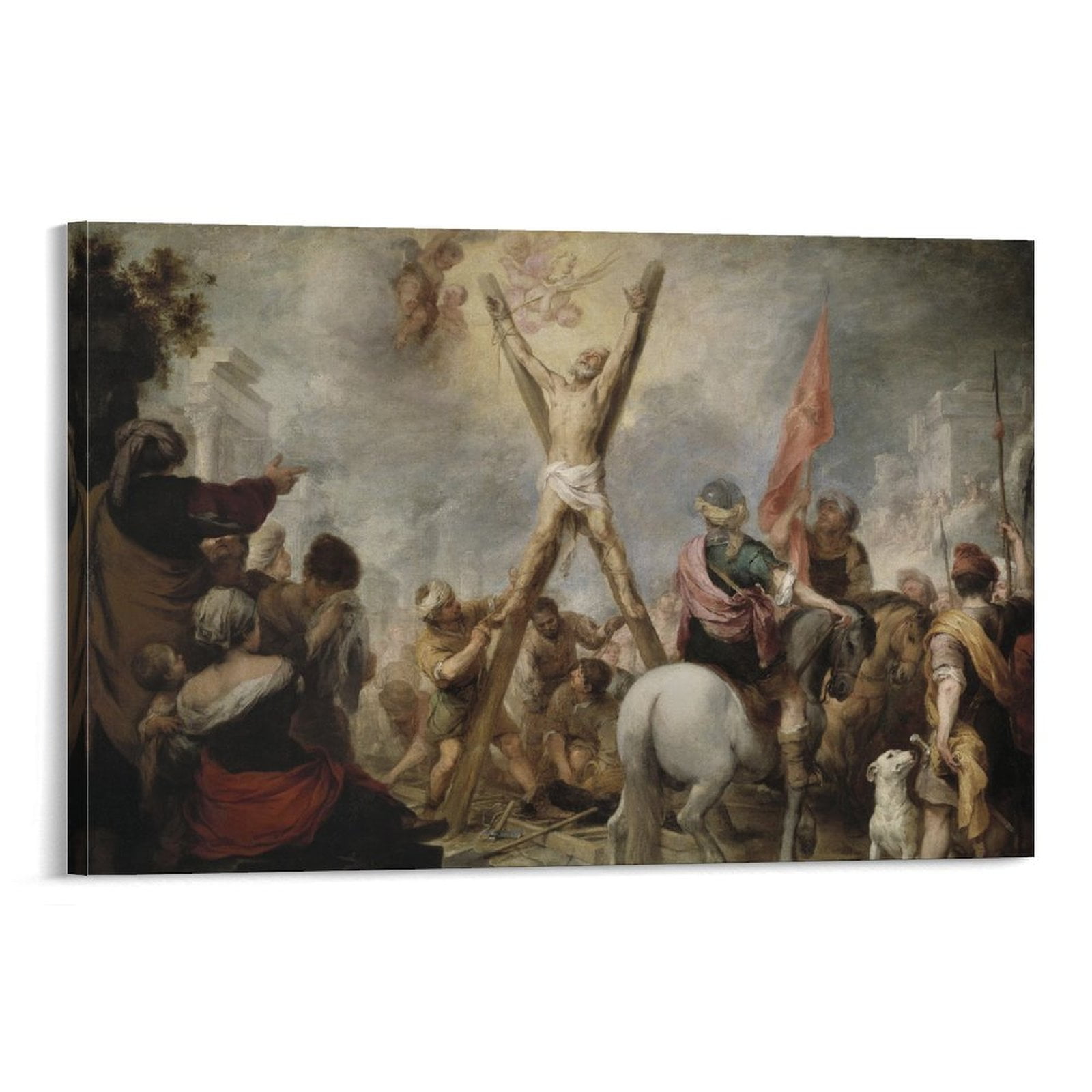 Bartolome Esteban Murillo Print《The Martyrdom of St》Wall Art Painting ...