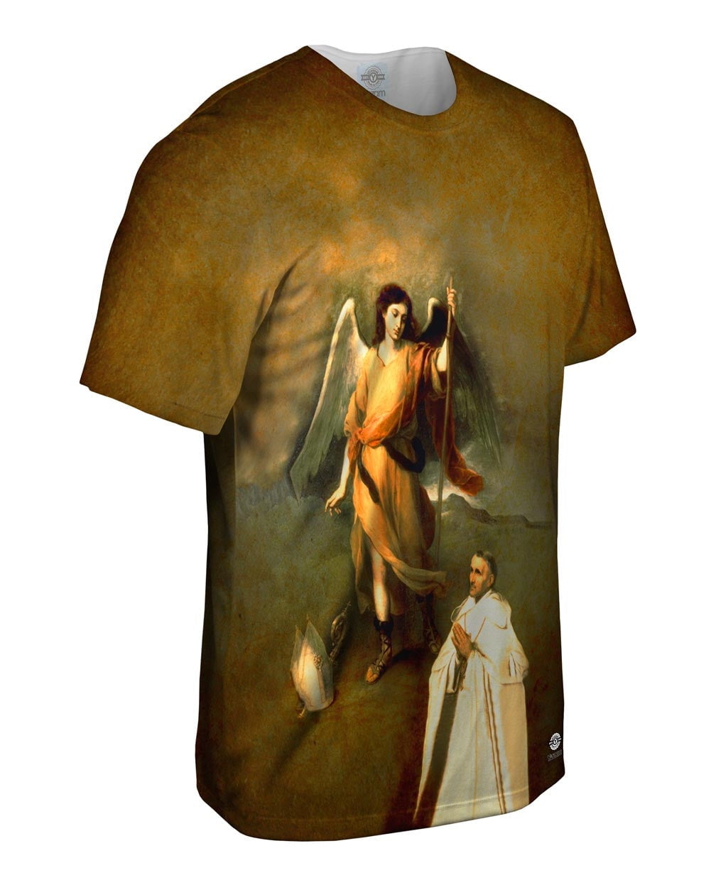 Bartolome Esteban Murillo - Saint Raphael the Archangel 1680 Mens T ...