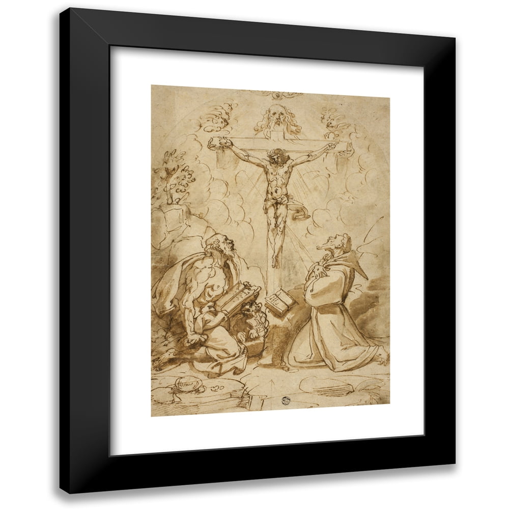 Bartolomeo Passarotti 11x14 Black Modern Framed Museum Art Print Titled ...