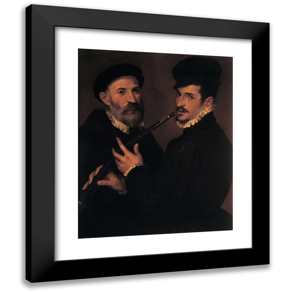 Bartolomeo Passarotti 12x14 Black Modern Framed Museum Art Print Titled ...