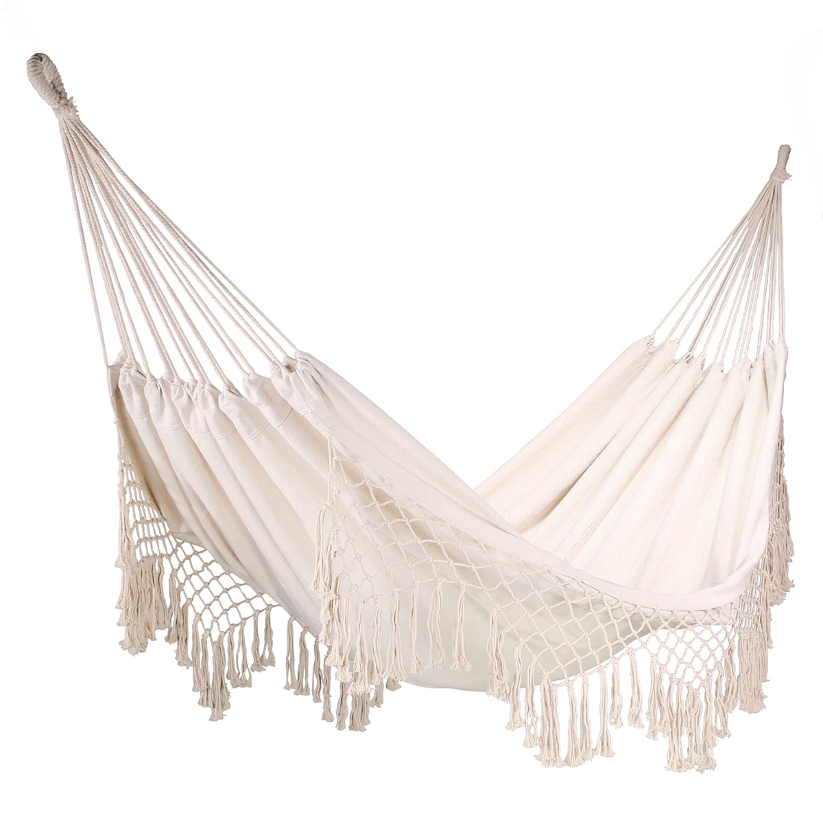 Barton Cotton Hammock Ideal for Travel Camping Gardens Backyards ...