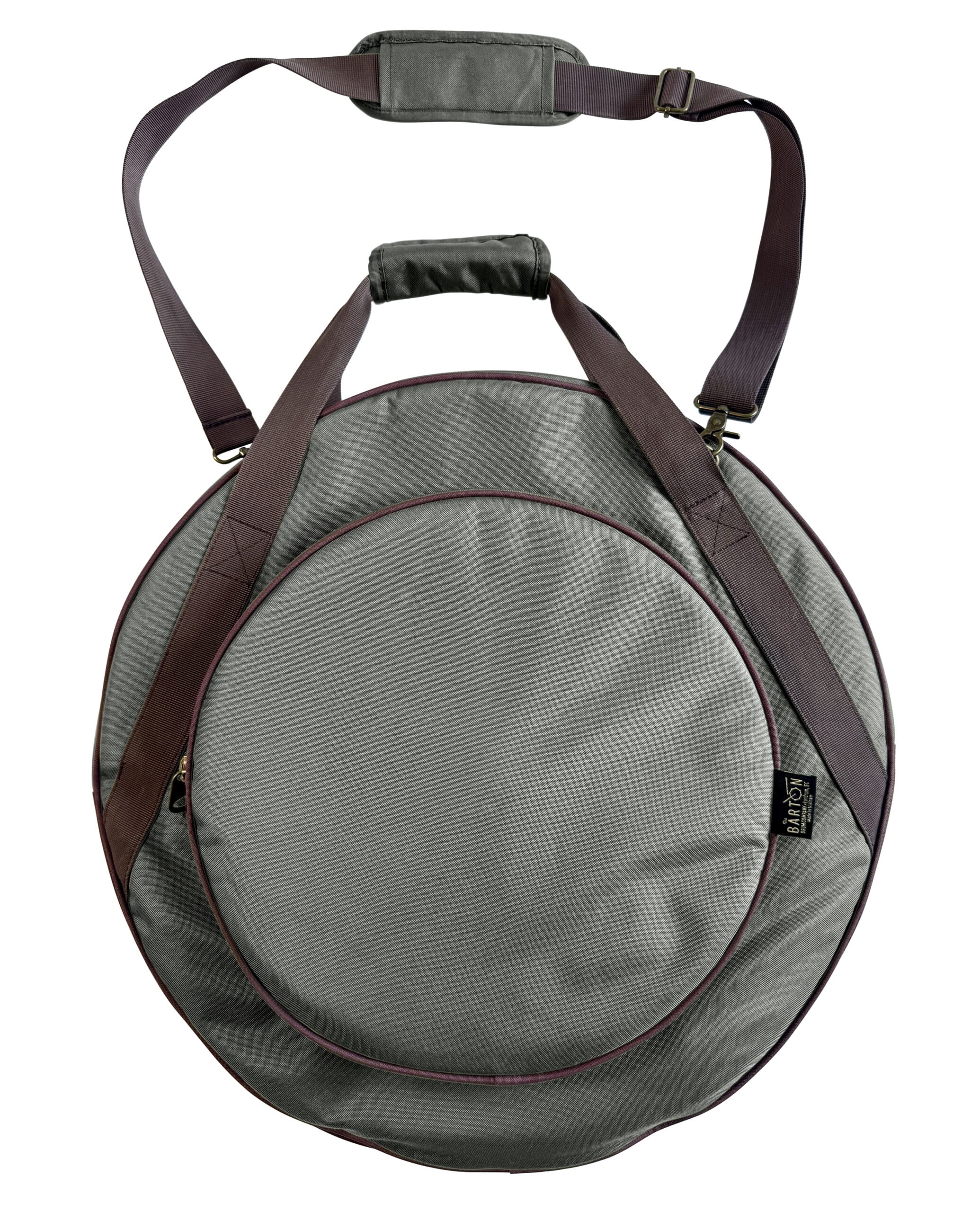 Barton Coyote Cymbal & Drumstick Combo Carry Bag, 20"/14", Iron ...