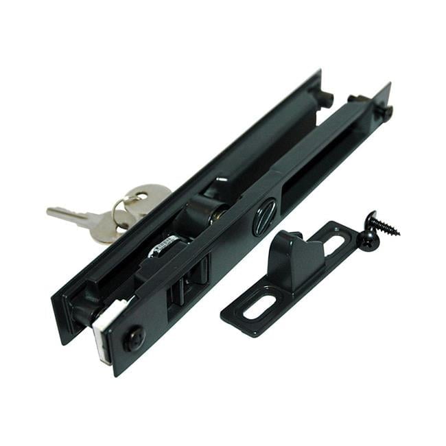 Barton Kramer Bronze Sliding Glass Door Lock Set - Walmart.com