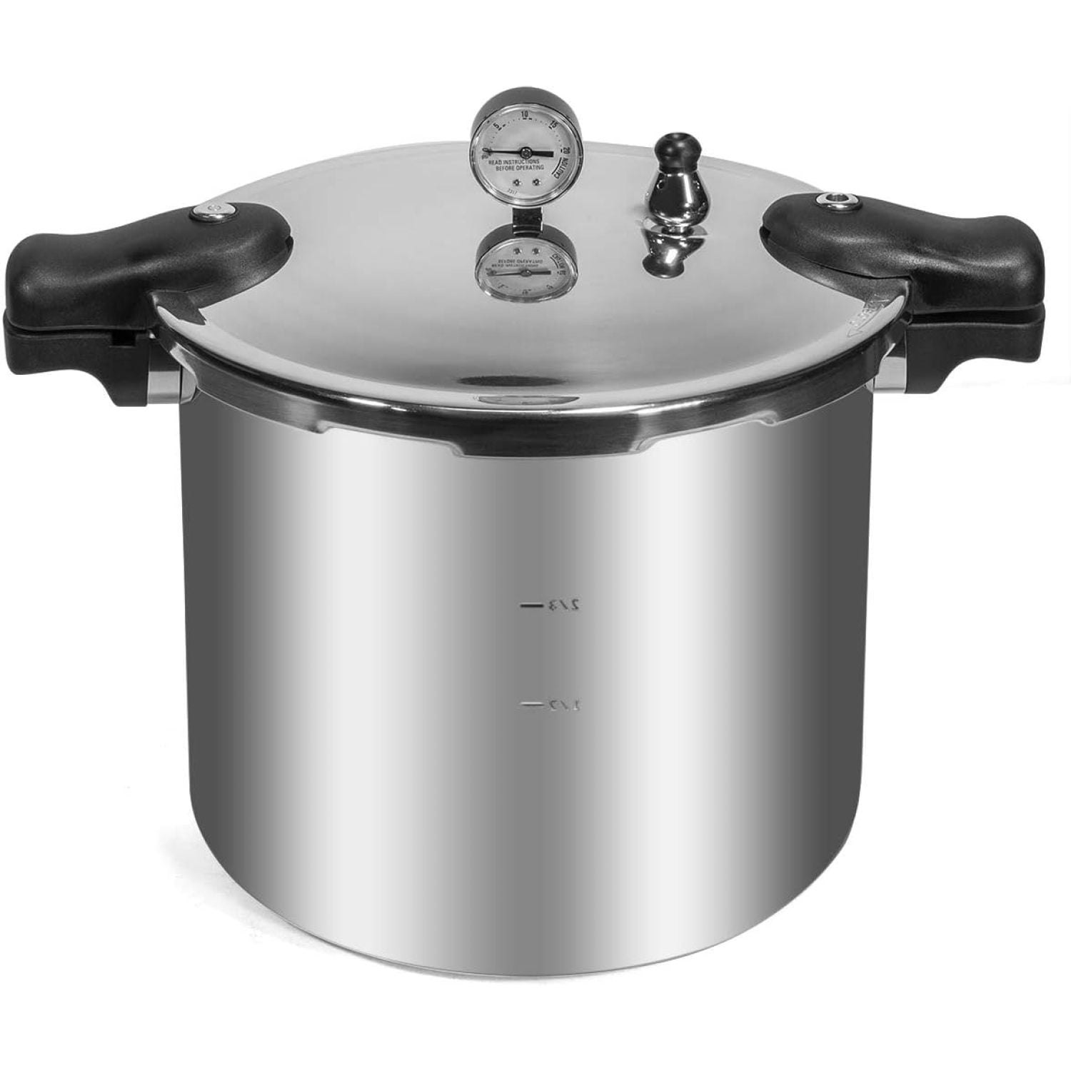Barton Pressure Canner 22-Quart Capacity Pressure Cooker Built-in ...