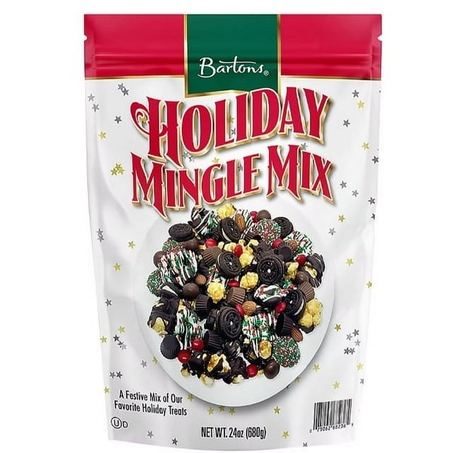 Barton's Holiday Mingle Snack Mix, 24 oz. - Walmart.com