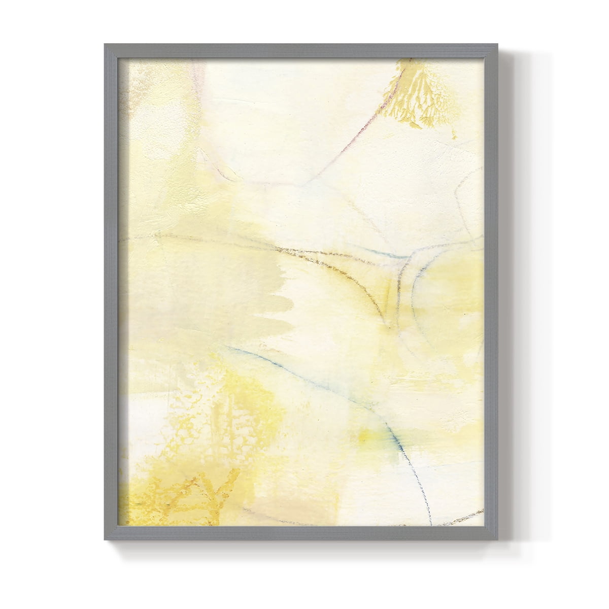 Barxan III Framed Print in Gray Solid Wood Framed Print No Nail Hanging ...