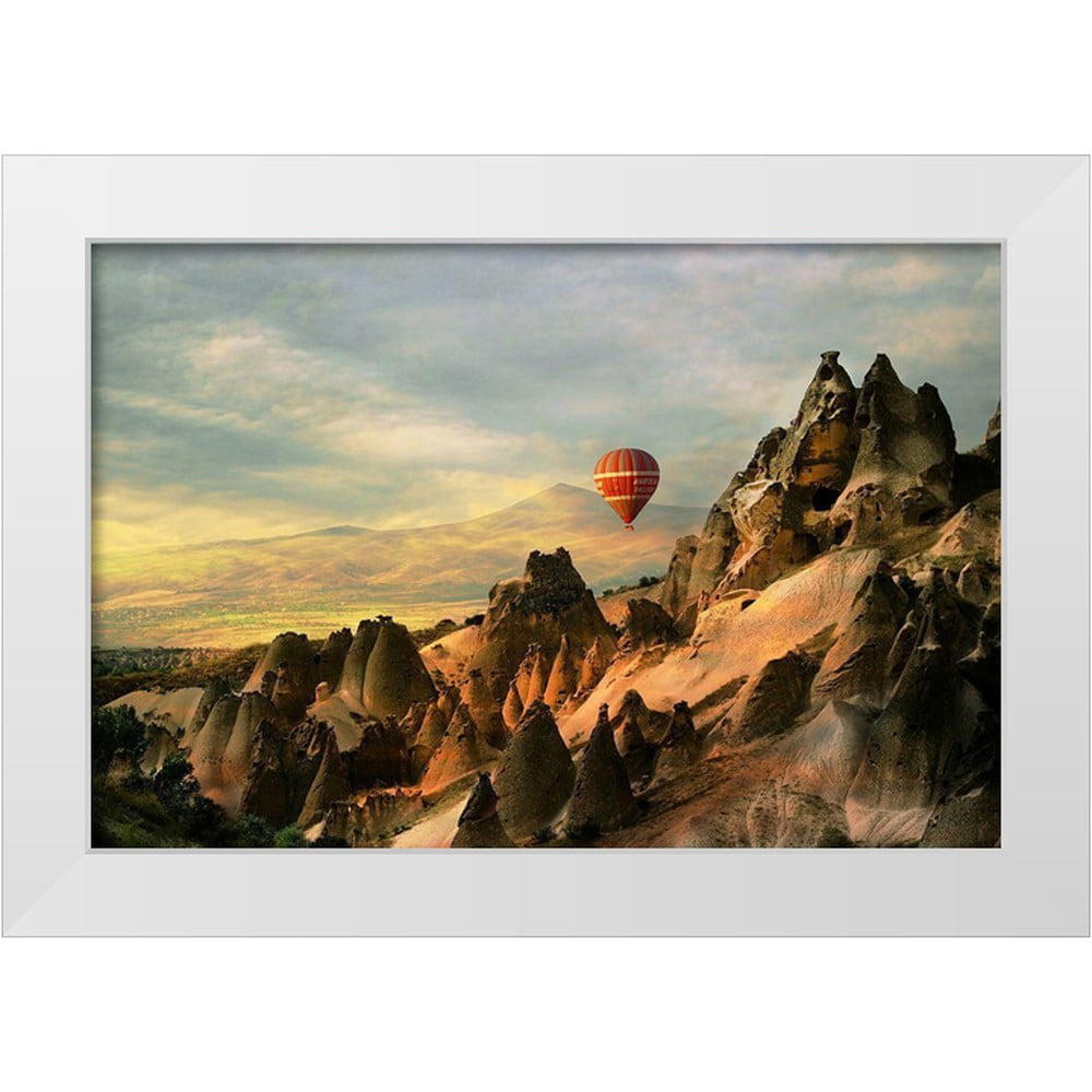 Basa, Emine 14x11 White Modern Wood Framed Museum Art Print Titled ...