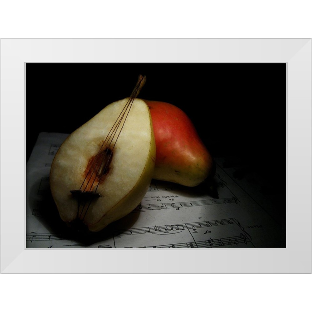 Basa, Emine 18x14 White Modern Wood Framed Museum Art Print Titled ...