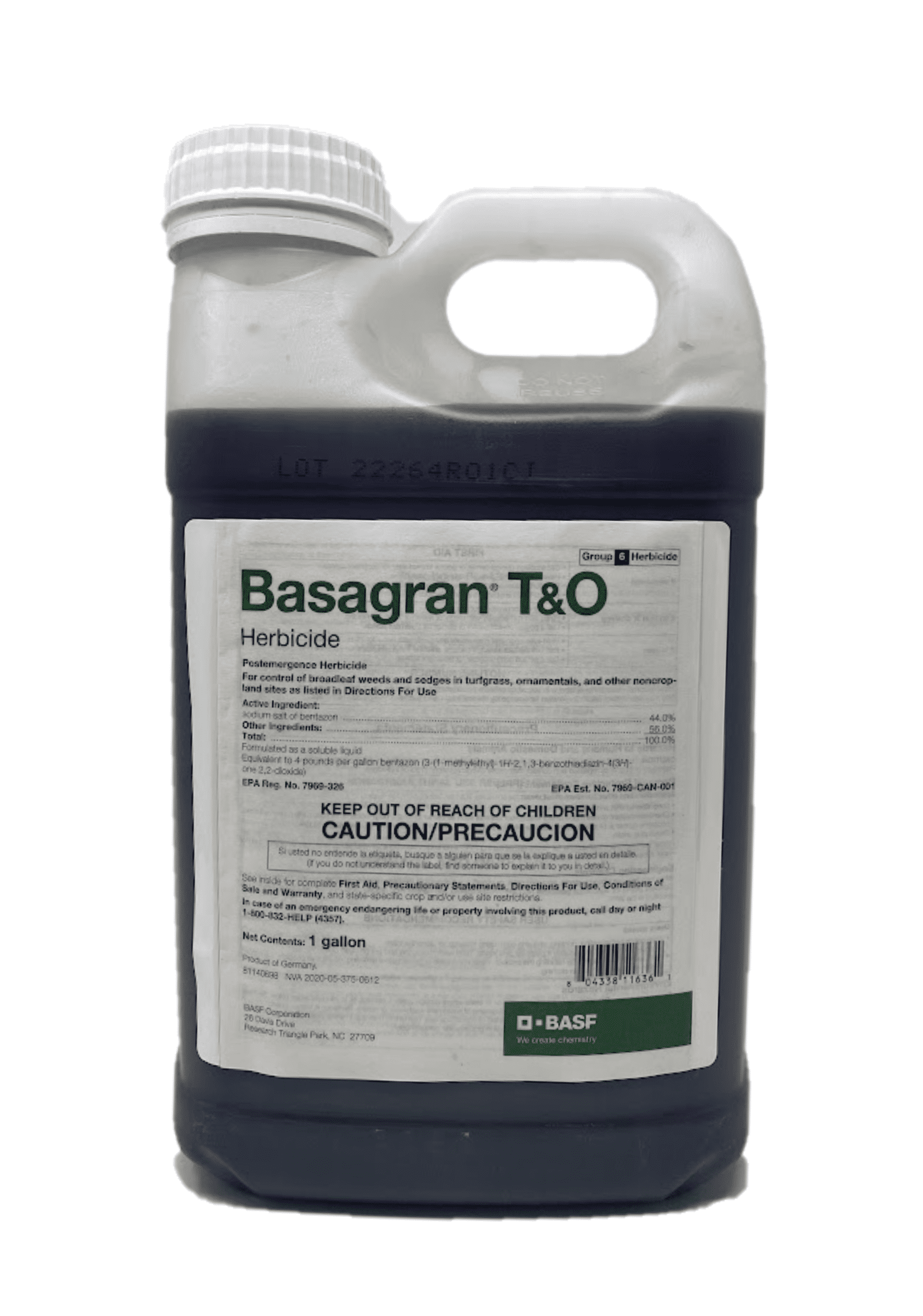 Basagran T&O Post-Emergent Herbicide For Broadleaf Weeds & Sedge ...